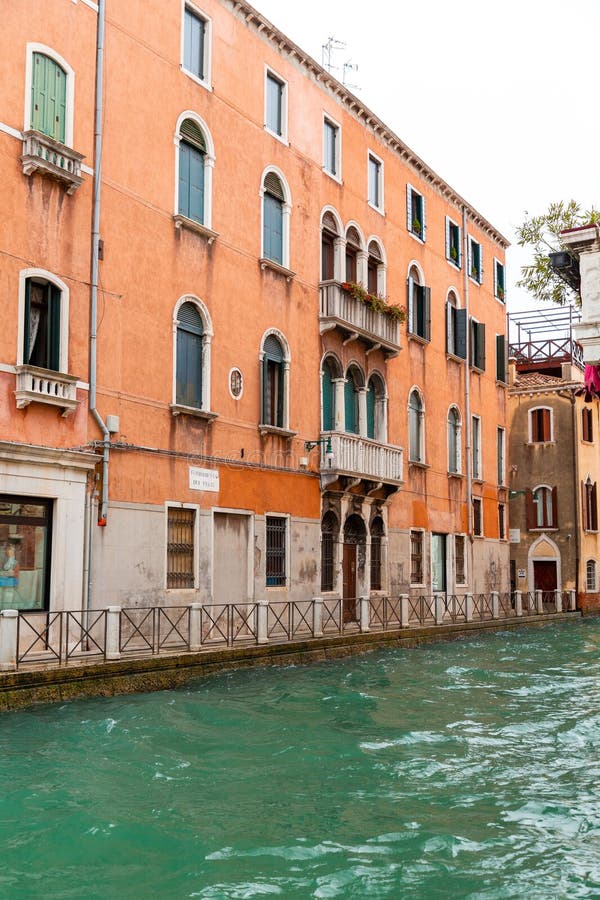 Typical Venetial Architecture in Venice, Italy Editorial Stock Photo ...