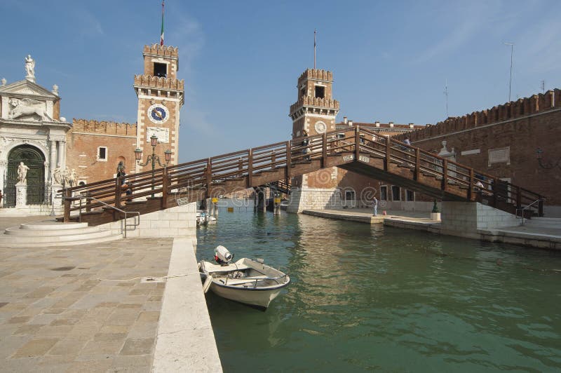 VENICE/ITALY the Arsenal District Editorial Stock Photo - Image of ...