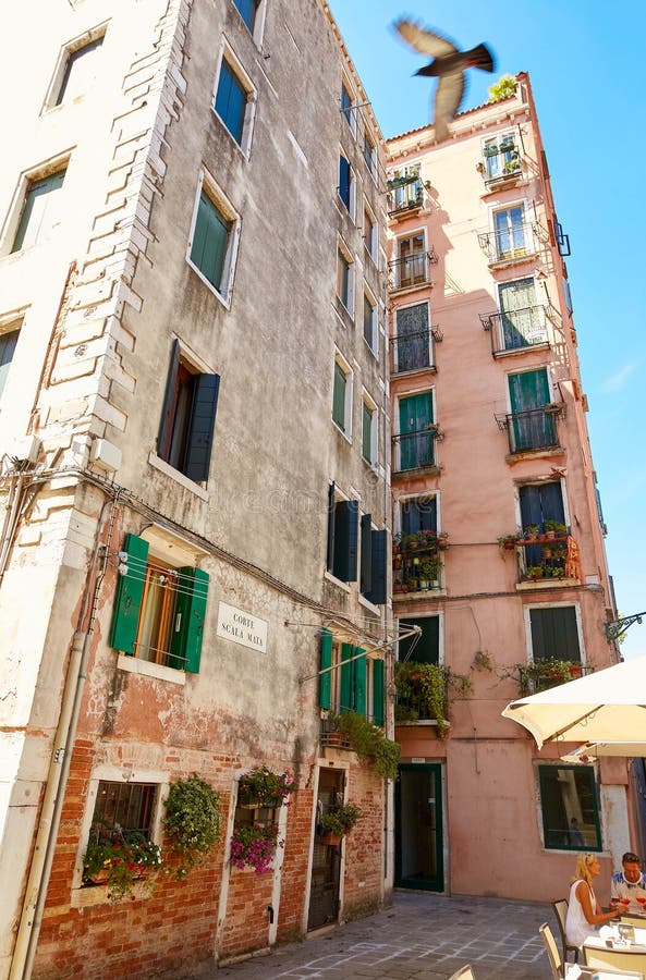 Venice, Italy - August 14, 2017: the Classical Structure of an ...