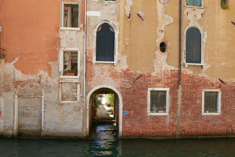 Venice, Italy - August 14, 2017: the Classical Structure of an ...
