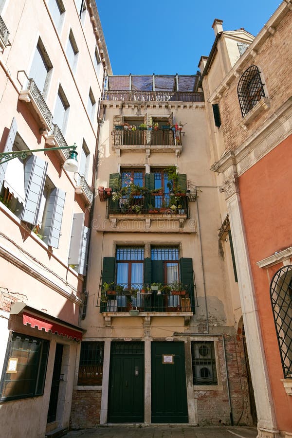 Venice, Italy - August 14, 2017: the Classical Structure of an ...