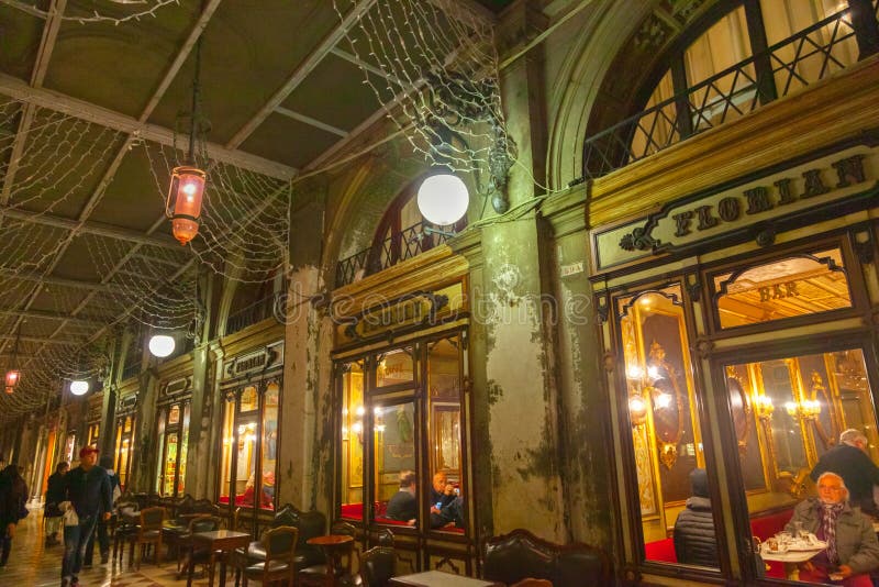 Caffe Florian in Venice editorial image. Image of romantic - 244418505 Caffe Florian in Venice editorial image. Image of romantic - 244418505
