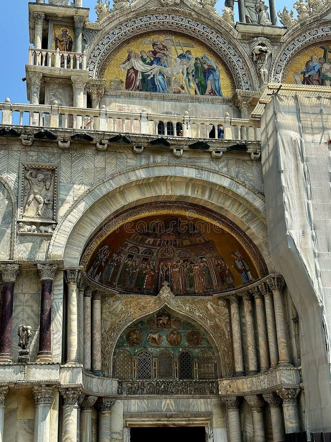 Venice Italy Saint Mark& X27;s Basilica Stock Photo - Image of ...