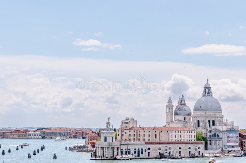 Venice Main Island, with St. Marks Basilica, Italy Stock Photo - Image ...