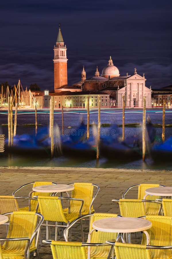 Venice at night stock image. Image of trip, color, evening - 29498523
