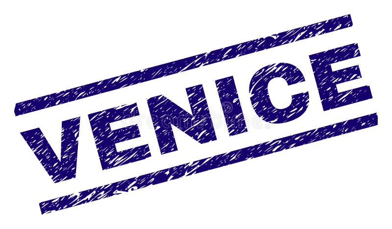Grunge Textured VENICE Stamp Seal Stock Vector - Illustration of ...