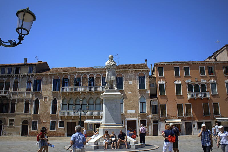 Venice square view Italy editorial photo. Image of vacation - 72944866