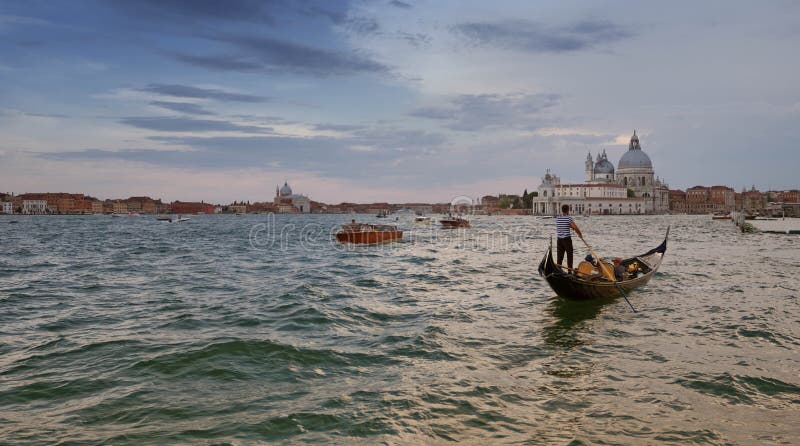Venice at Sunset editorial stock image. Image of water - 67656344