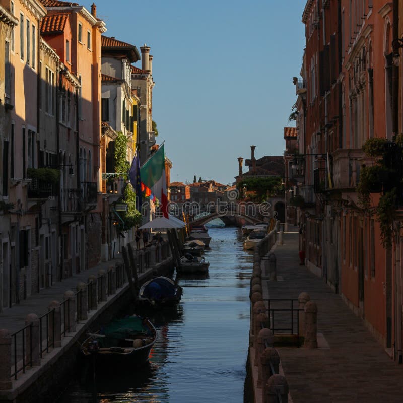 Venice in sunshine editorial stock photo. Image of sunshine - 156053443