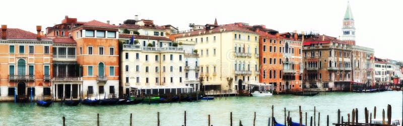 Venice water panorama stock image. Image of beautiful - 76798517