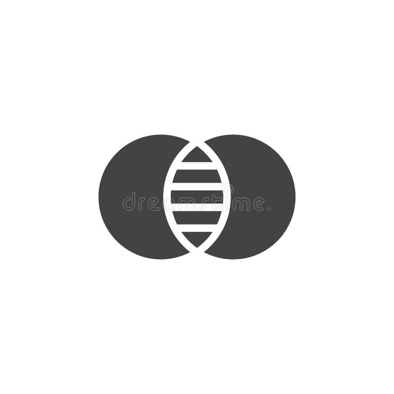 Venn Diagram Icon Simple Vector Symbol Stock Vector - Illustration of analysis, venn: 340281484
