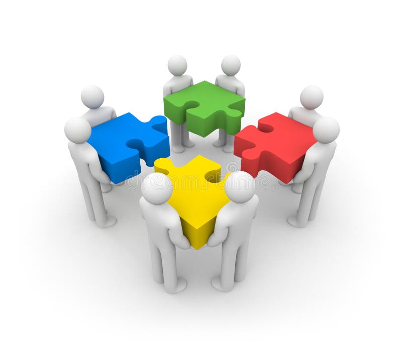 Vennootschap stock illustratie. Illustration of partner - 13613686