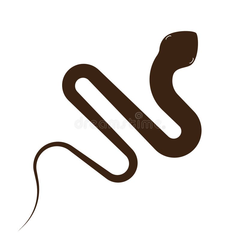 Venomous snake icon stock vector. Illustration of indian - 274919622