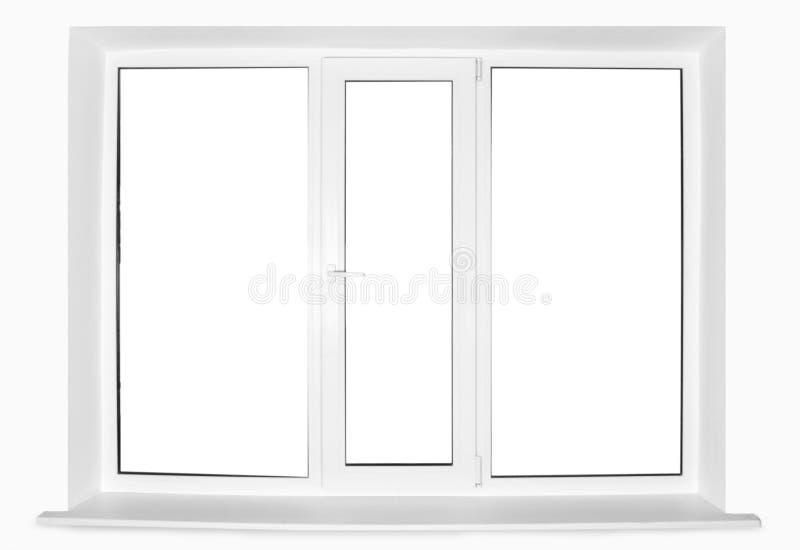 Open Venster Witte Achtergrond Stock Afbeelding - Image of open ...