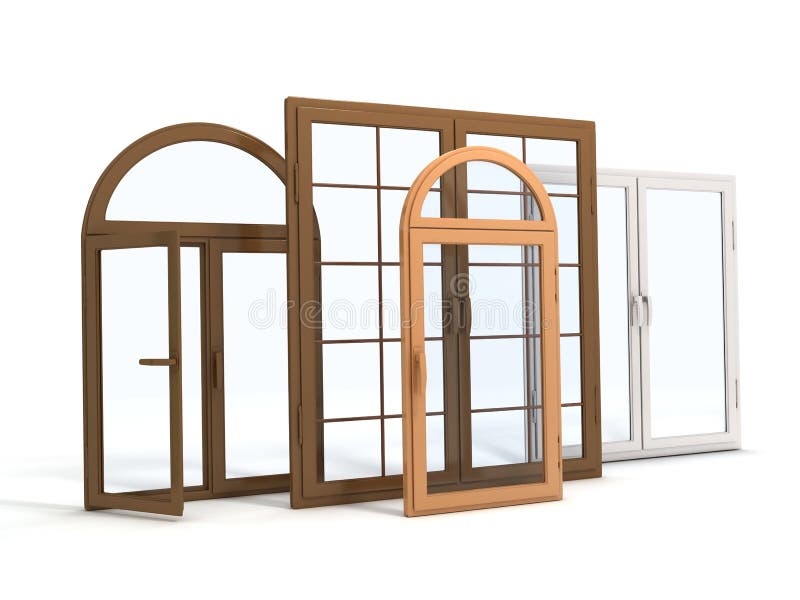 Vensters stock illustratie. Illustration of glas, reclame - 31683367