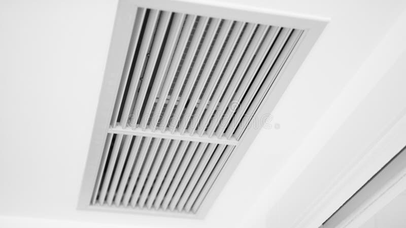 Vent of an Air Conditioning System in the House Stock Image - Image of ...