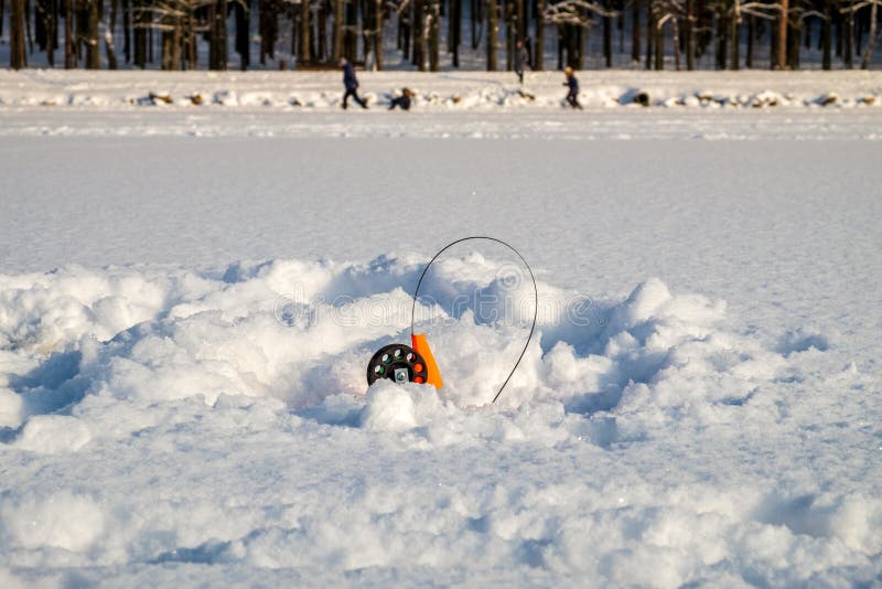Vent. fish trap stock photo. Image of frost, baitfish - 239582790