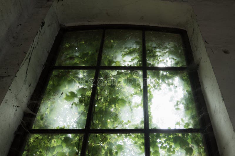 Ventana sucia foto de archivo. Imagen de oscuro, castillo - 99938072