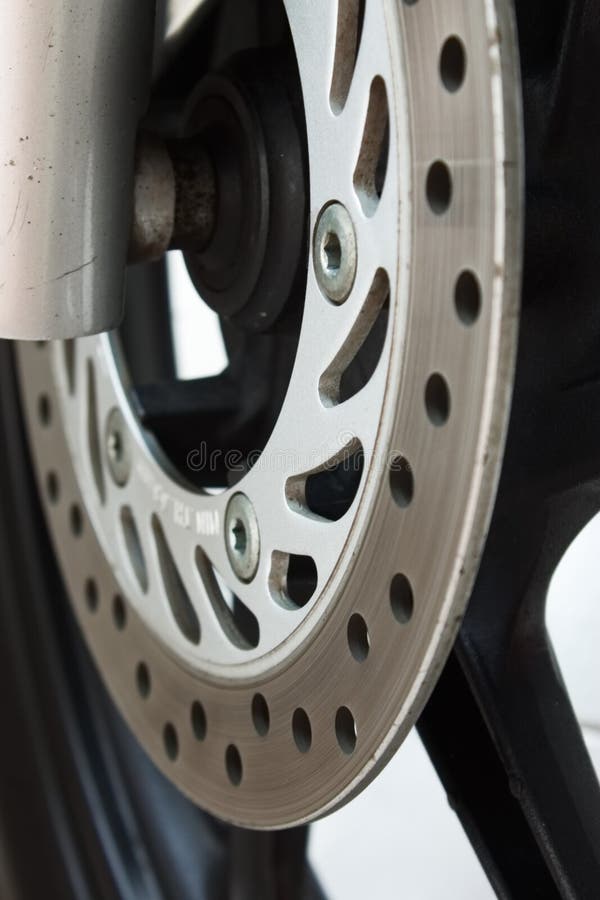 Ventilated disc brake stock image. Image of steel, motorcycle - 41255449
