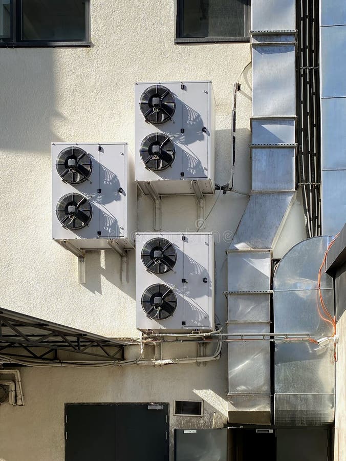 Modern Engineering Technologies for Climate and Comfort Stock Image ...