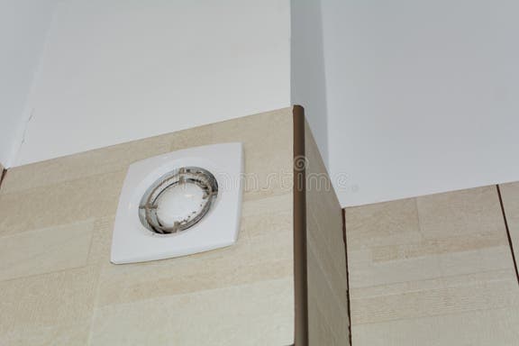 Ventilation of the Air. Plastic Ventilation of the Air with Visible ...