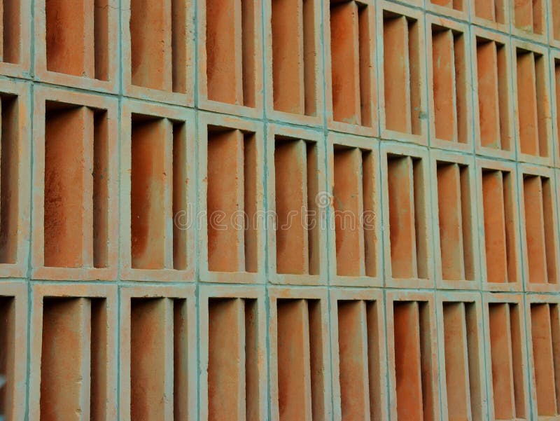Ventilation Block Wall Building Stock Photo - Image of blocks, climate ...