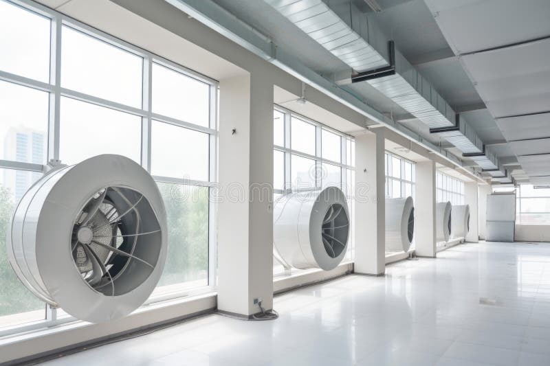 Ventilation and Exhaust System Component, Such As Blower or Fan, Being ...