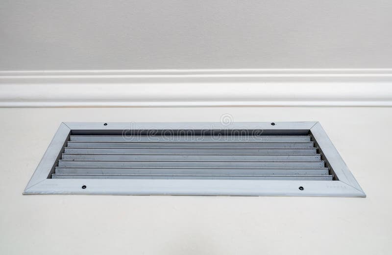 Ventilation Grill in the Room. Stock Image - Image of architecture ...