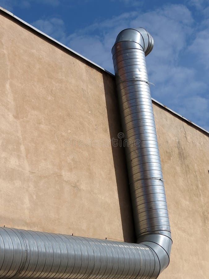 Ventilation pipe stock photo. Image of aeration, metallic - 33171986