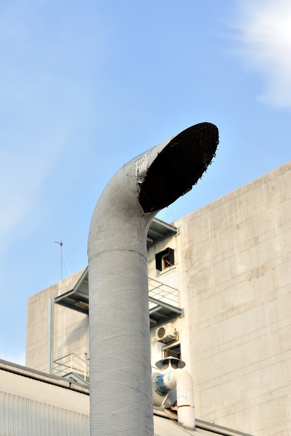 Ventilation Pipes of the Air-conditioning System Stock Photo - Image of ...