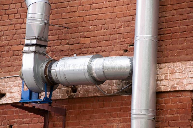 Ventilation Pipes. Ventilation. Ventilation System. Stock Image - Image ...