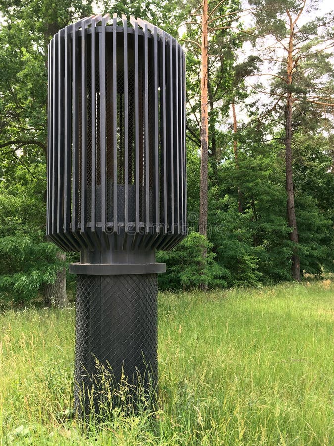 Ventilation Shaft in the Outdoors. Stock Image - Image of environment ...