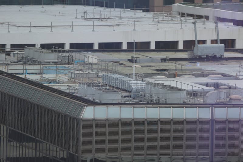 A Ventilation Shafts on the Roof of the House Stock Photo - Image of ...