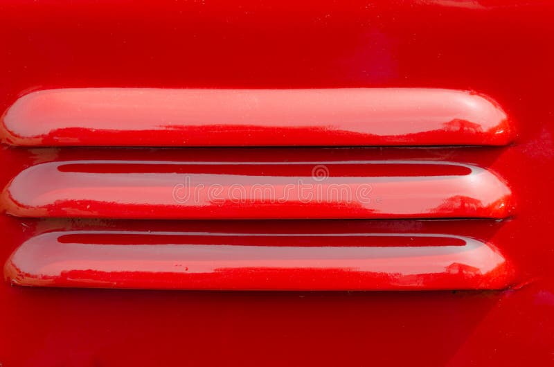 Air vents on a red panel stock photo. Image of slat - 121039070
