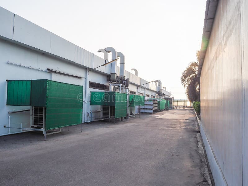 The Ventilation System and Cooling Stock Photo - Image of rotation ...