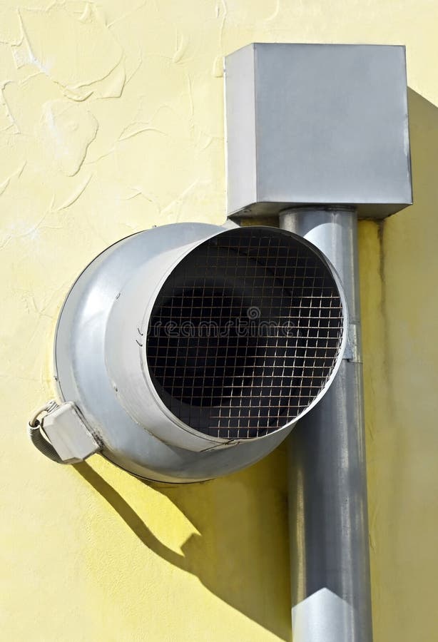 Ventilation system funnel stock photo. Image of engineering - 318388124