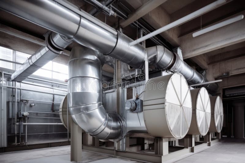 Ventilation System with Heat Exchanger, Providing Clean and Fresh Air ...