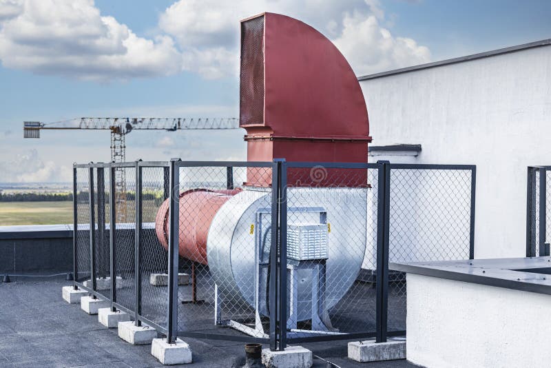 Ventilation System of a Multi-storey Residential Building. Forced ...