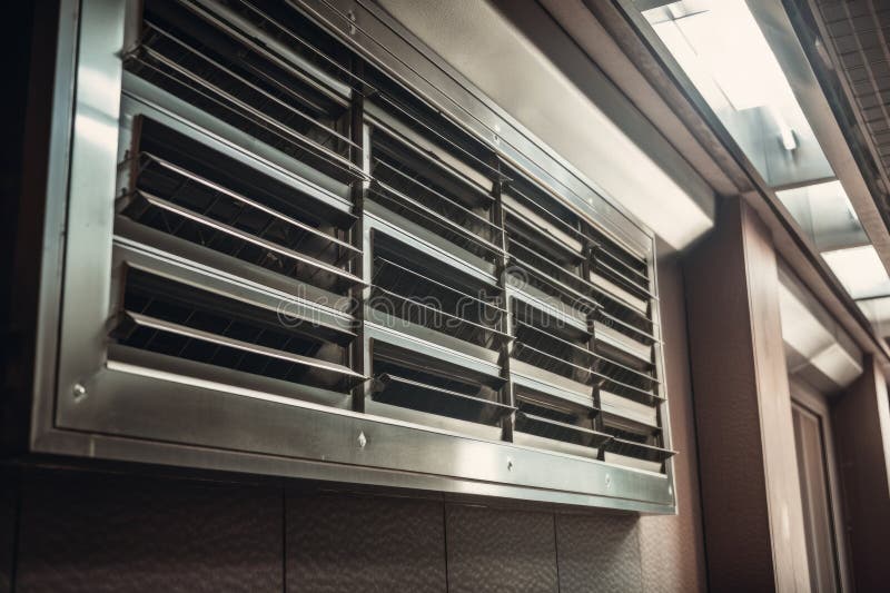 Ventilation System of a Residential Building, with Filters and ...