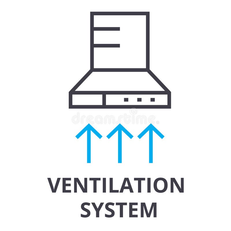 Ventilation Sign Icon. Ventilator Symbol. Stock Vector - Illustration ...