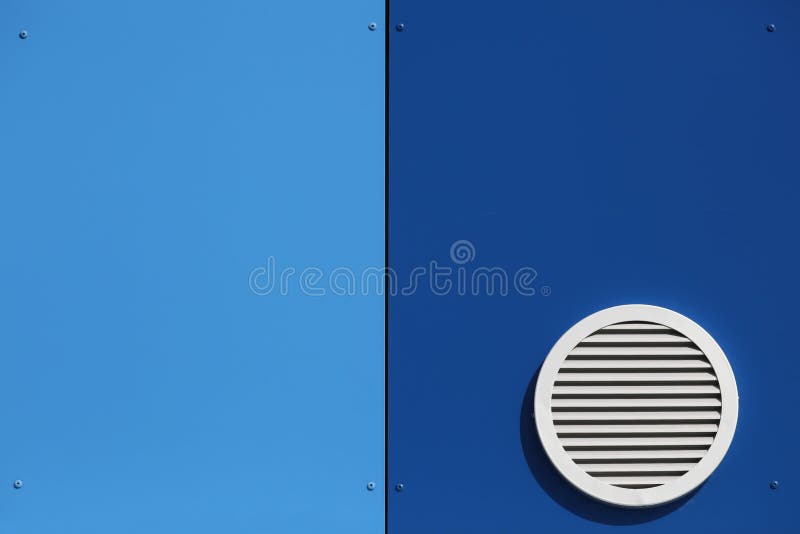 Ventilation System on a Wall Stock Photo - Image of construction ...