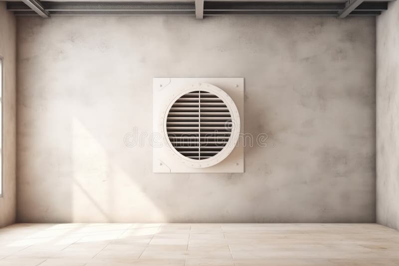 Ventilation Wall. Generate Ai Stock Illustration - Illustration of ...