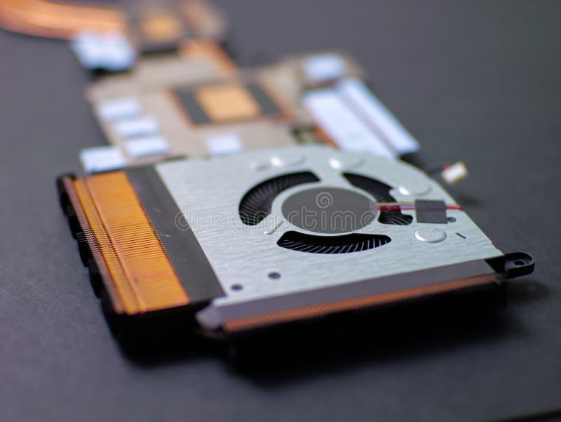 Ventilator Fan of a Laptop. Stock Image - Image of equipment, device ...