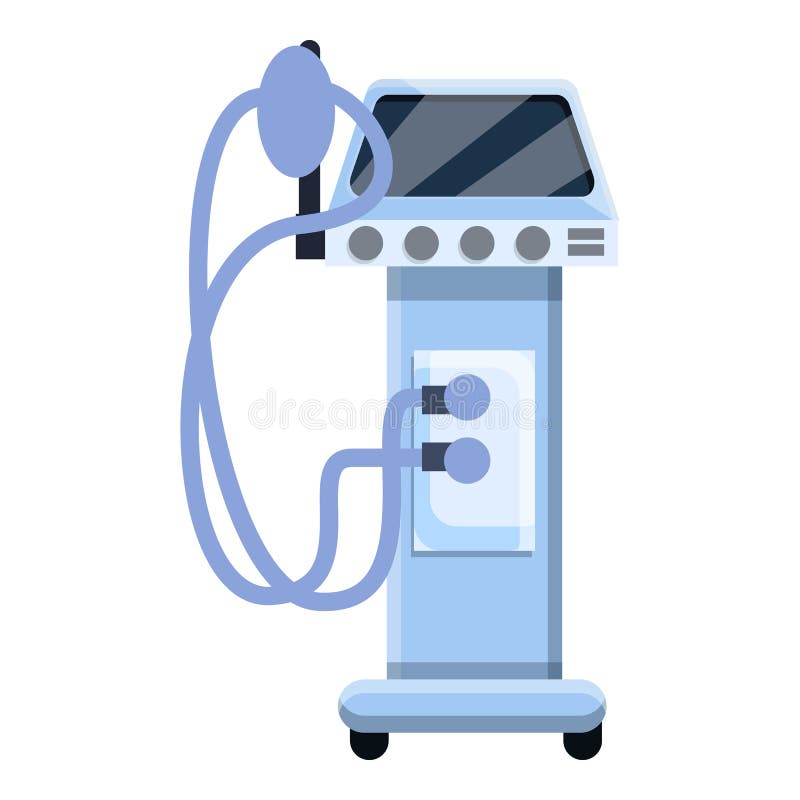 Ventilator Medical Machine Air Icon, Cartoon Style Stock Vector ...
