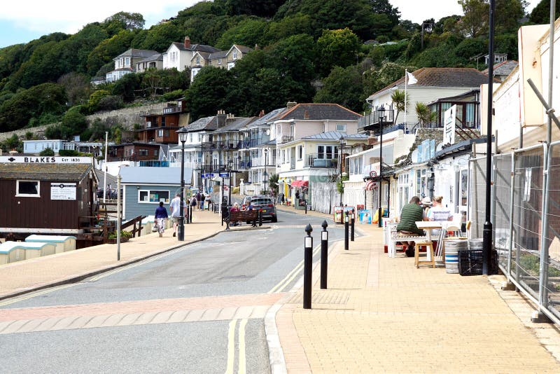 Ventnor Seafront, Isle of Wight, UK Editorial Photography - Image of ...