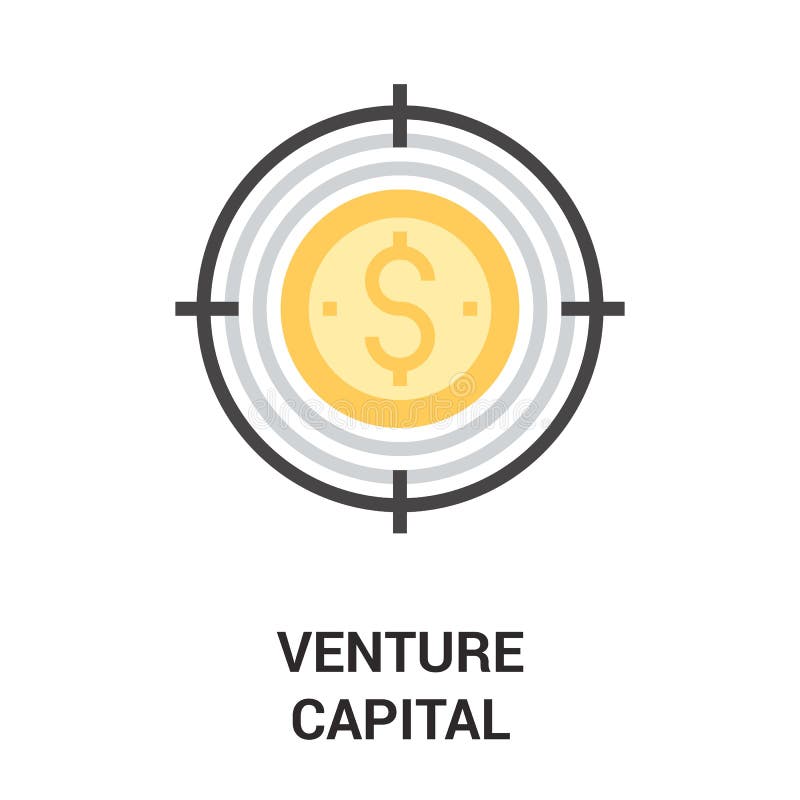 Venture Capital Icon Concept Stock Vector - Illustration of cash ...