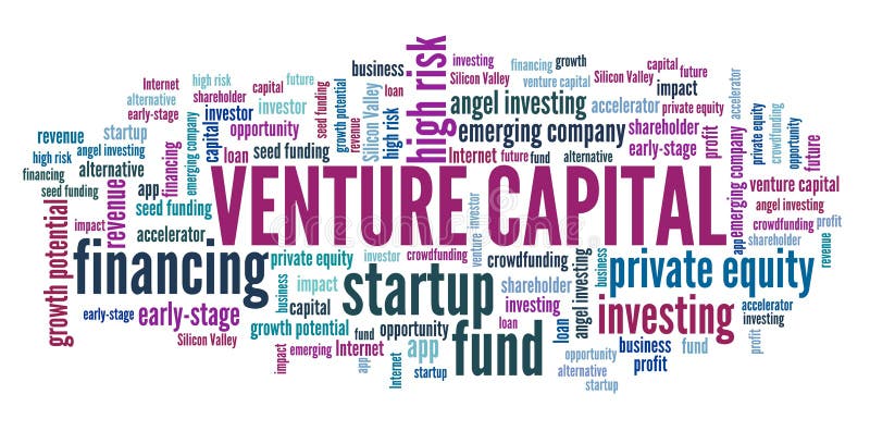 Venture capital text sign stock illustration. Illustration of problem ...