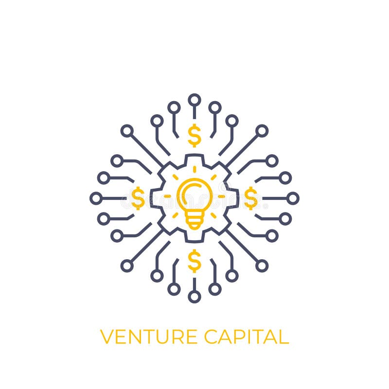 Venture Capital Vector Line Art Stock Vector - Illustration of ...
