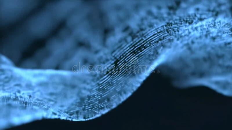 Experiencing Stunning Sound Waves Visualized in a Mesmerizing Blue ...