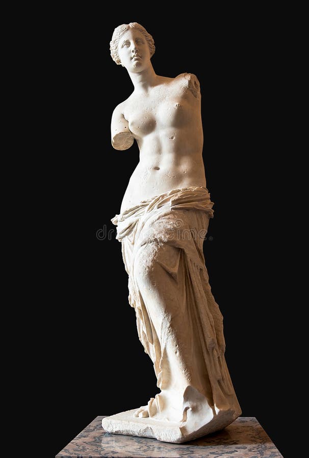 Venus De Milo En El Museo Del Louvre Foto editorial - Imagen de afrodita, figura: 97020666